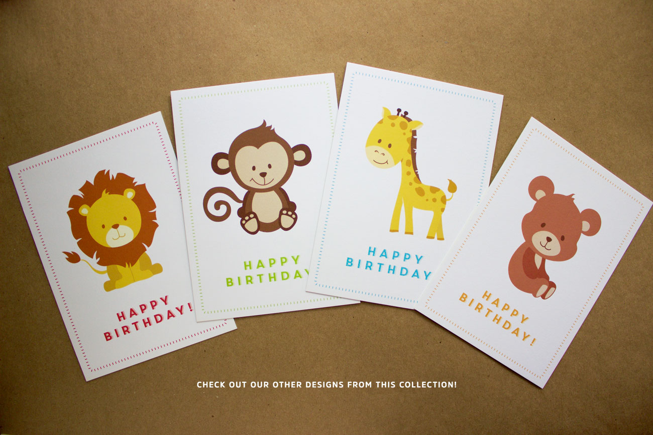 Lion Birthday Card – Collision Toolbox